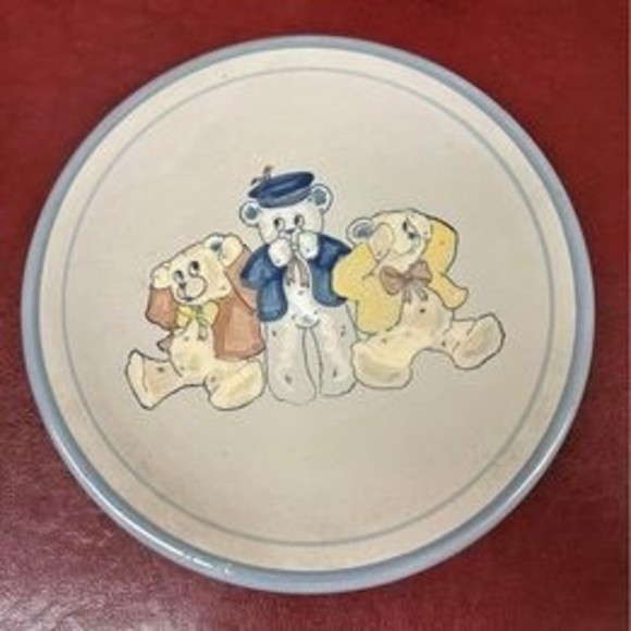 Art | Louisville Stoneware Three Bears Plate | Poshmark